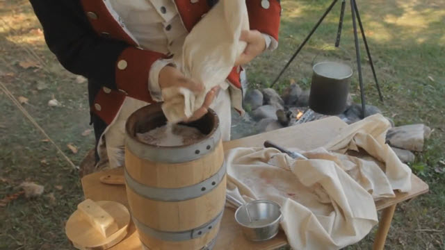 Preparing Salt Pork | Savoring the Past